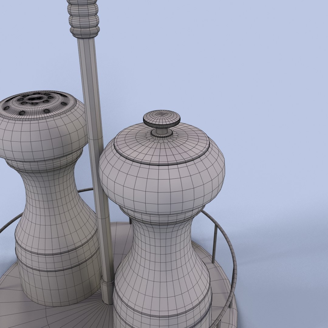 Pepper Salt 3d Model