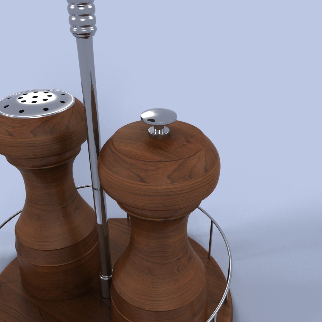 Pepper Salt 3d Model