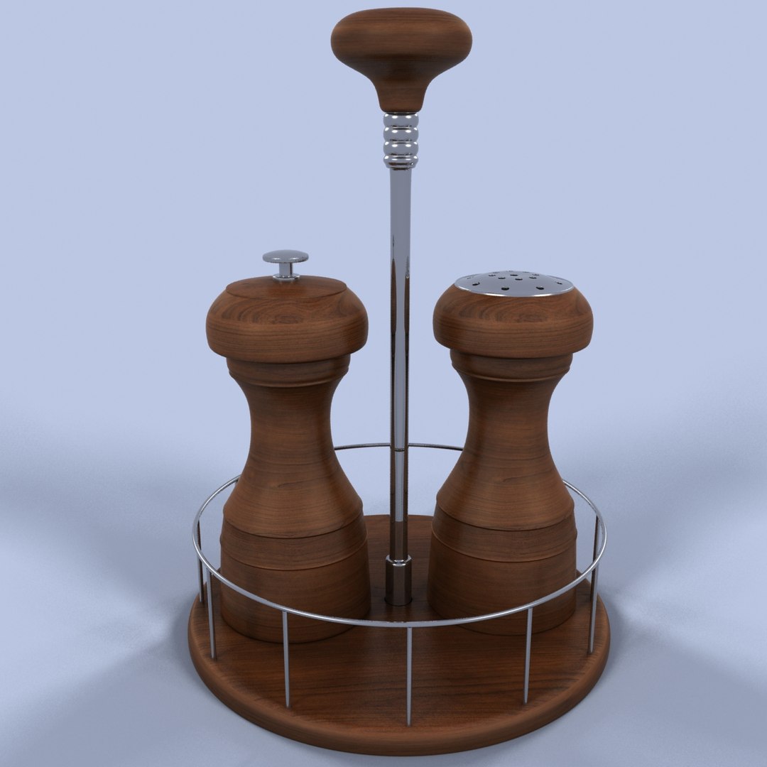 Pepper Salt 3d Model