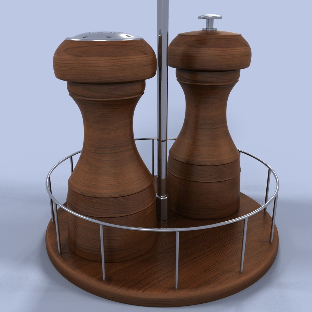 Pepper Salt 3d Model