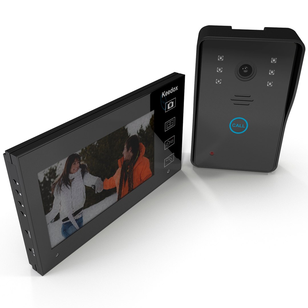 Video Intercom Keedox Set 3d 3ds