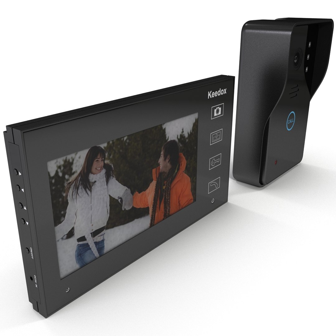 Video Intercom Keedox Set 3d 3ds