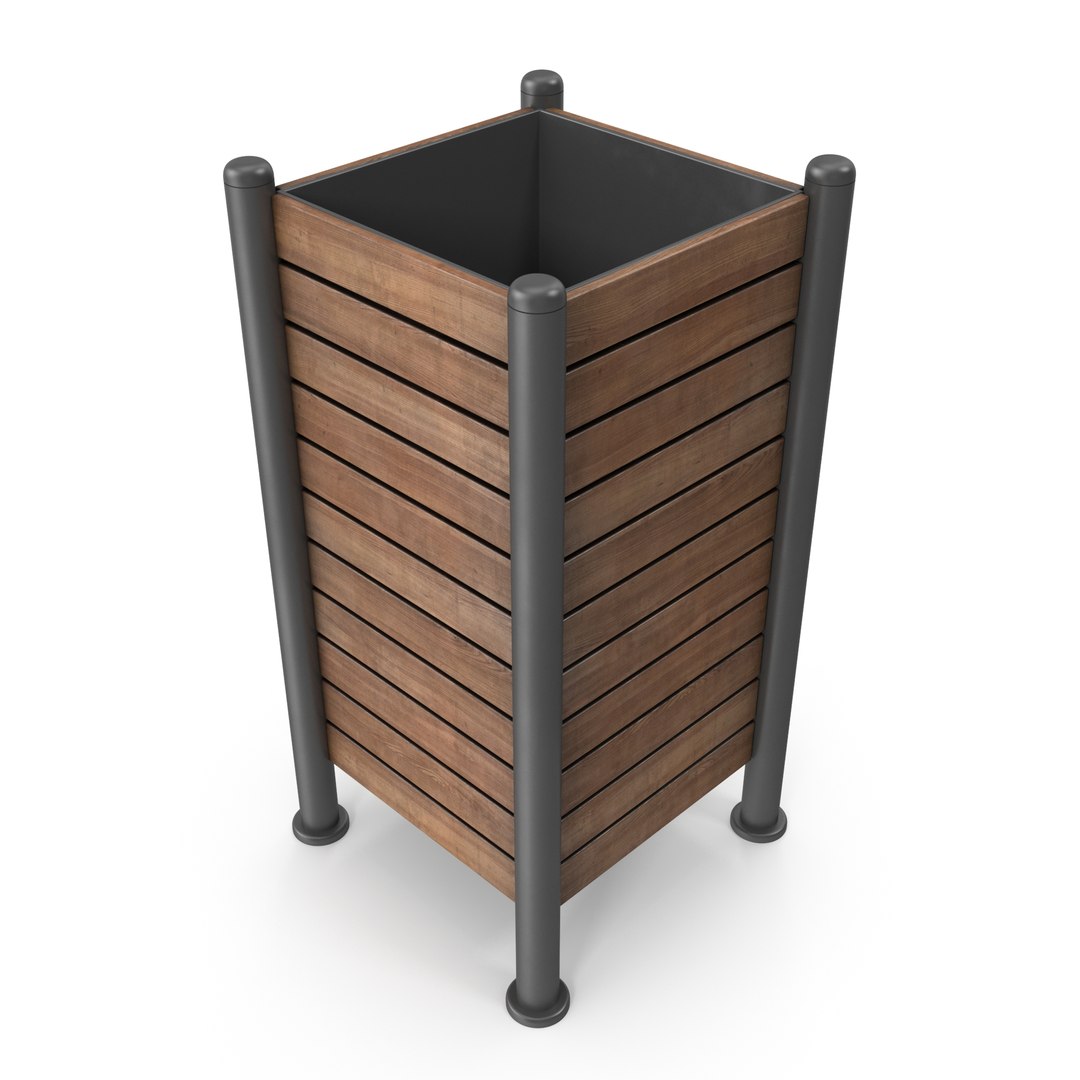 Trash Can 3D Model - TurboSquid 1944928