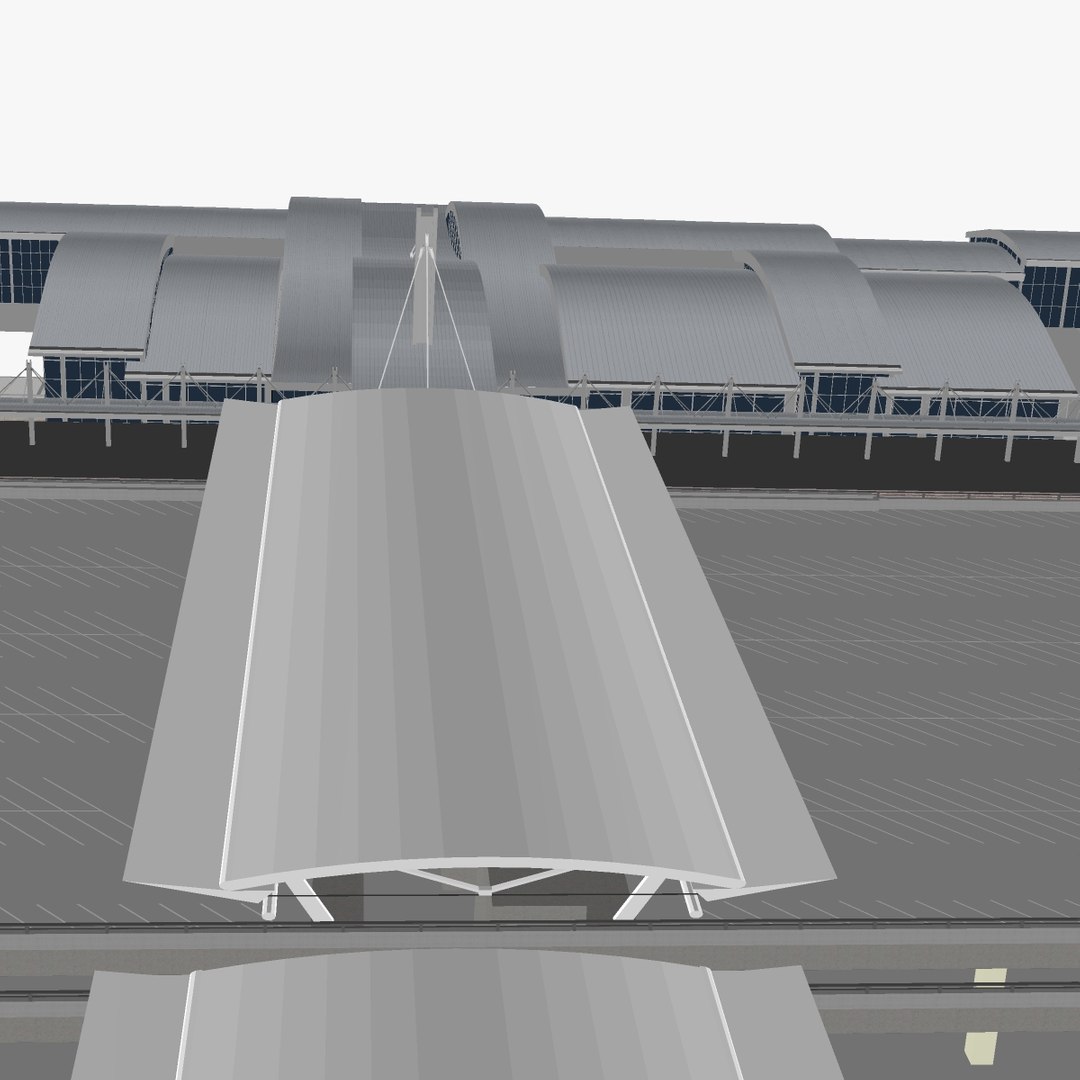 rdu airport 3d 3ds
