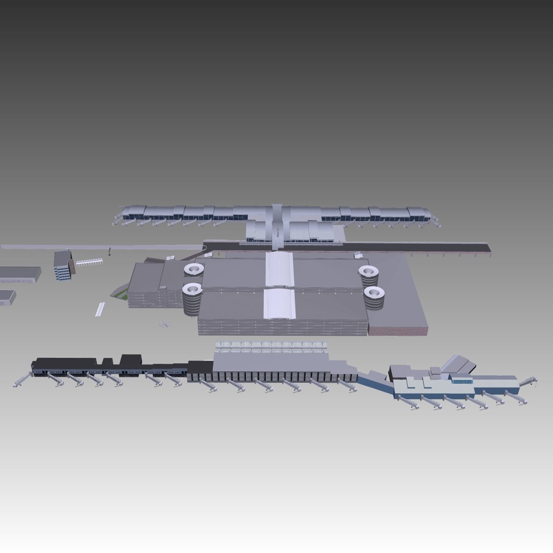 Rdu Airport 3d 3ds