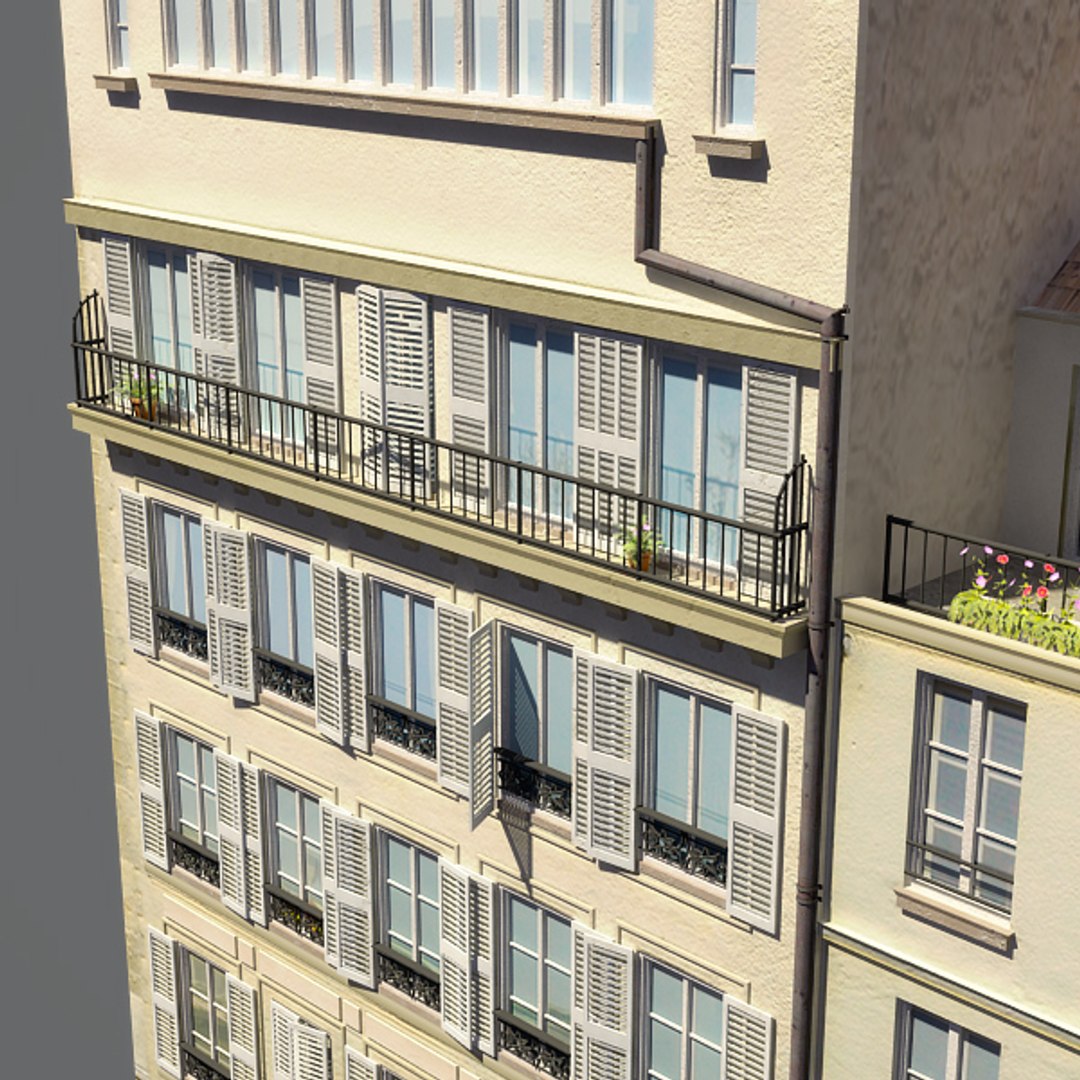 3ds French Buildings