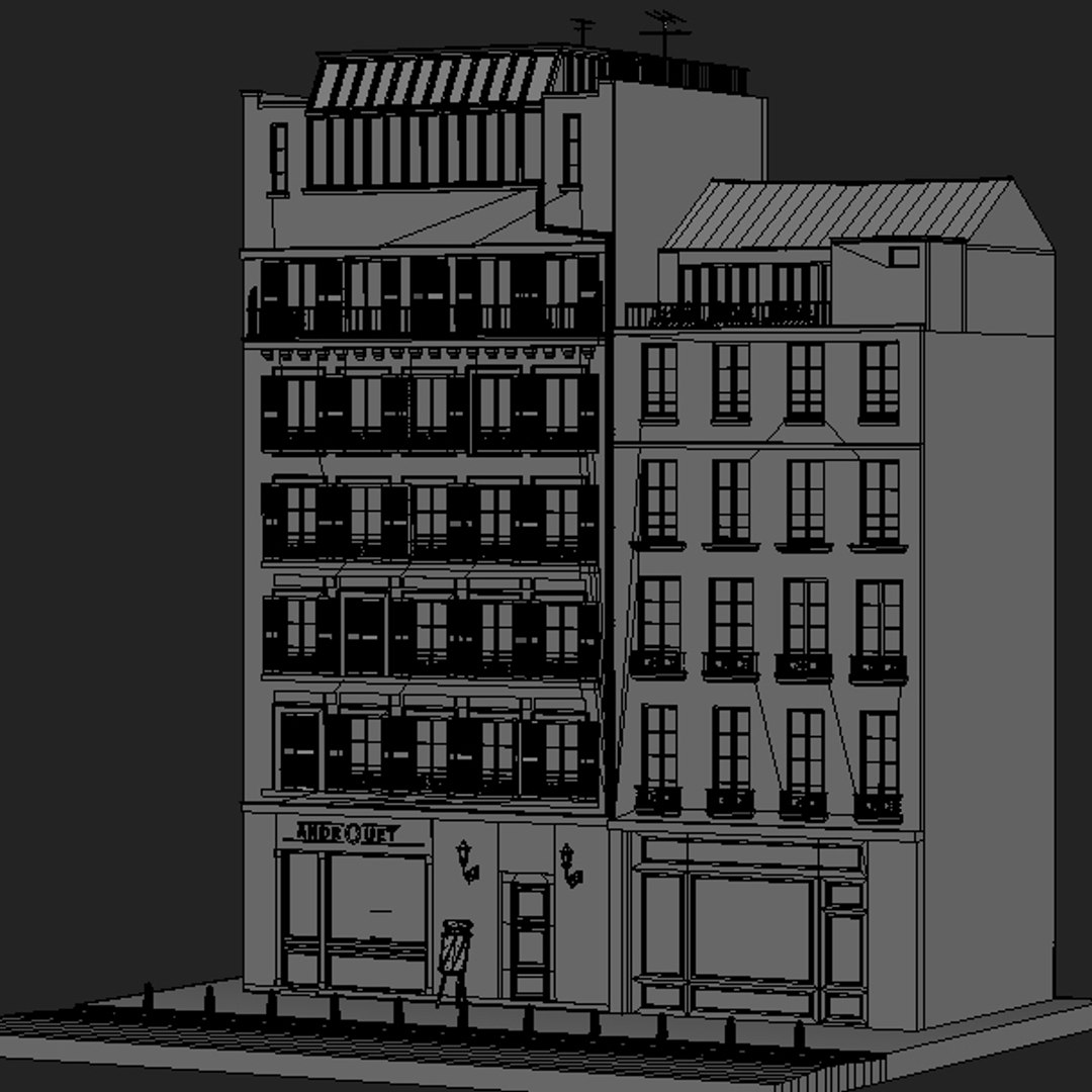 3ds French Buildings