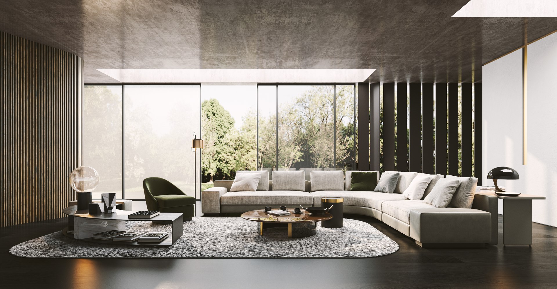 Minotti Livingroom 3D Model - TurboSquid 1979699