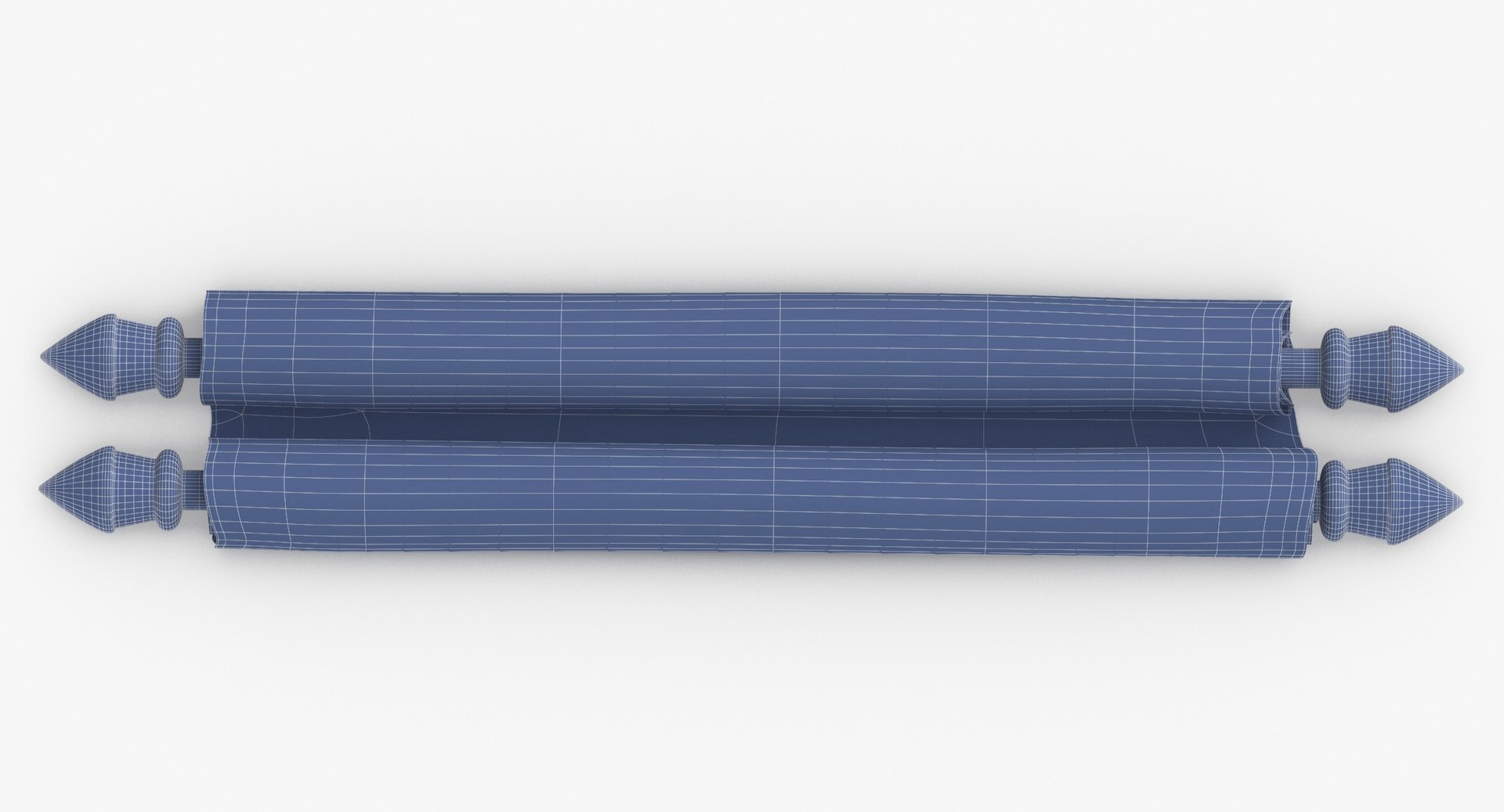 Scroll Closed 02 3D Model - TurboSquid 1565786