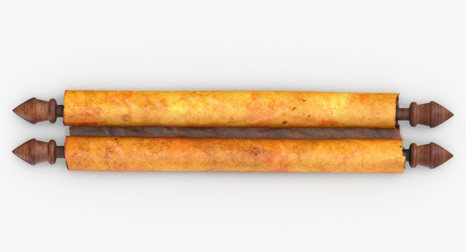 Scroll closed 02 3D model - TurboSquid 1565786