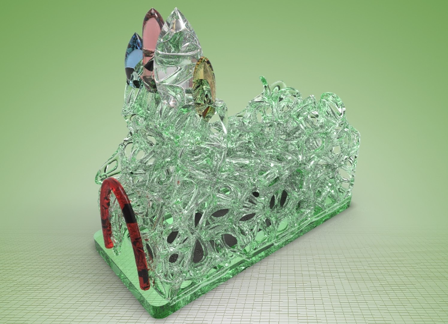 3d model generative lamps