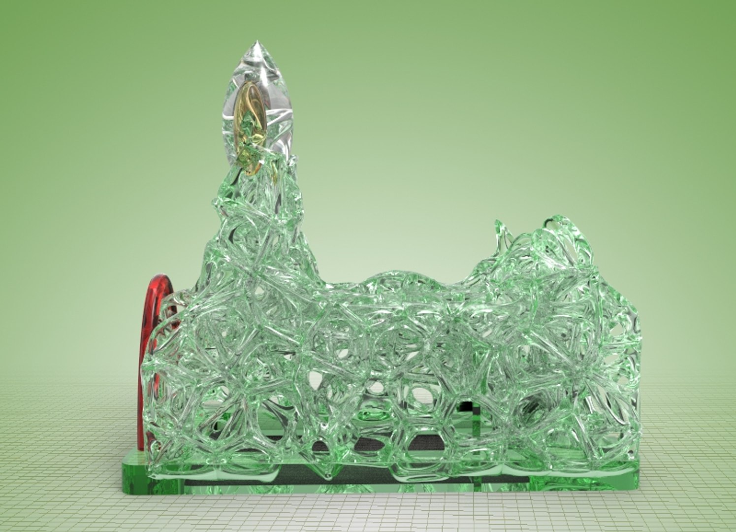 3d model generative lamps