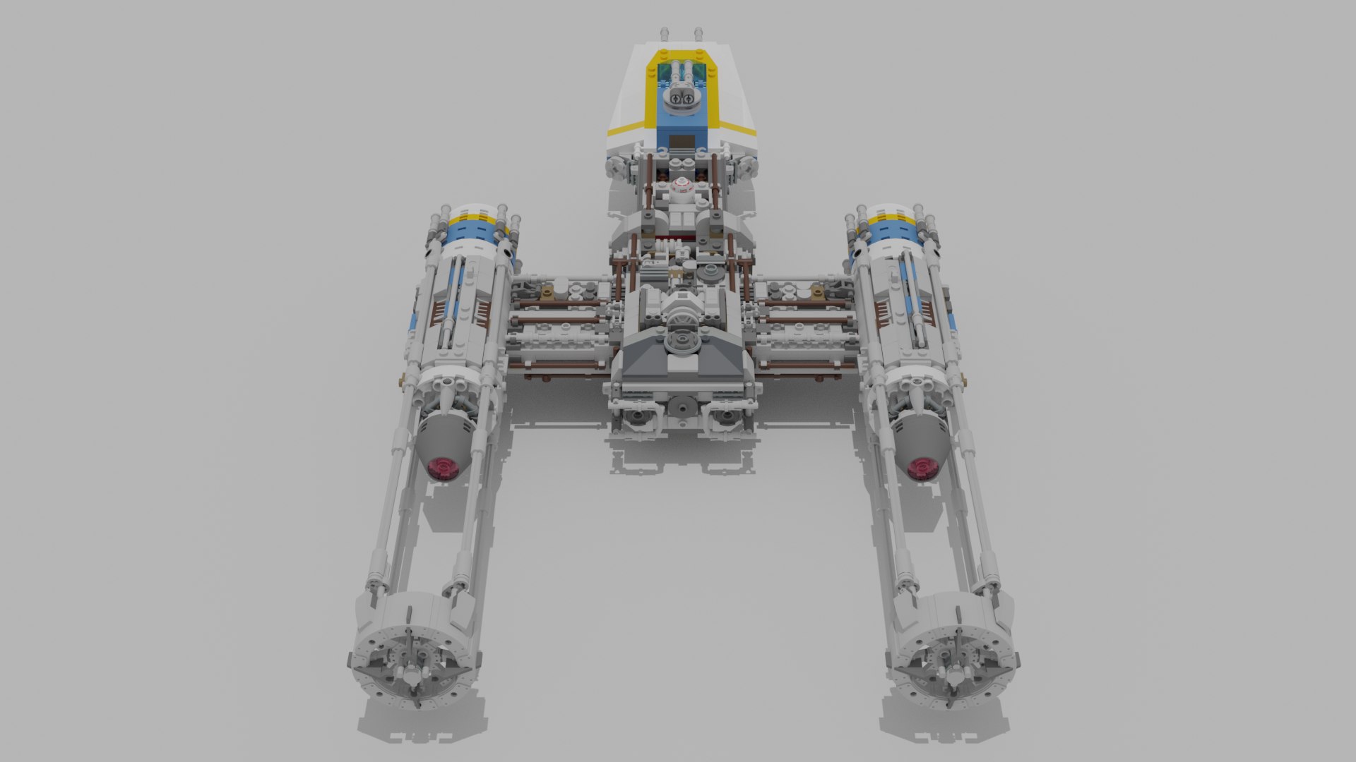 Lego Y-wing 3D Model - TurboSquid 1469571