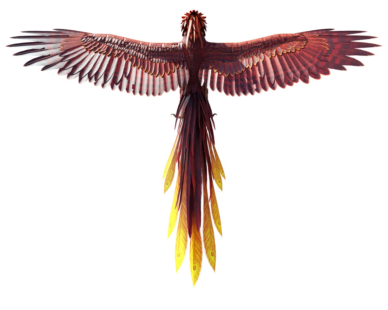 Phoenix Bird Rigged 3D - TurboSquid 2128482
