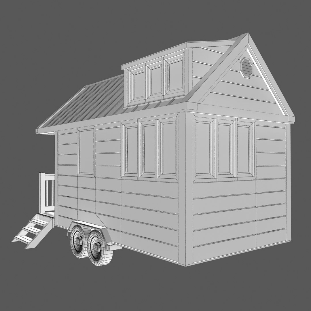 - Tiny House 1 3D - TurboSquid 1310710