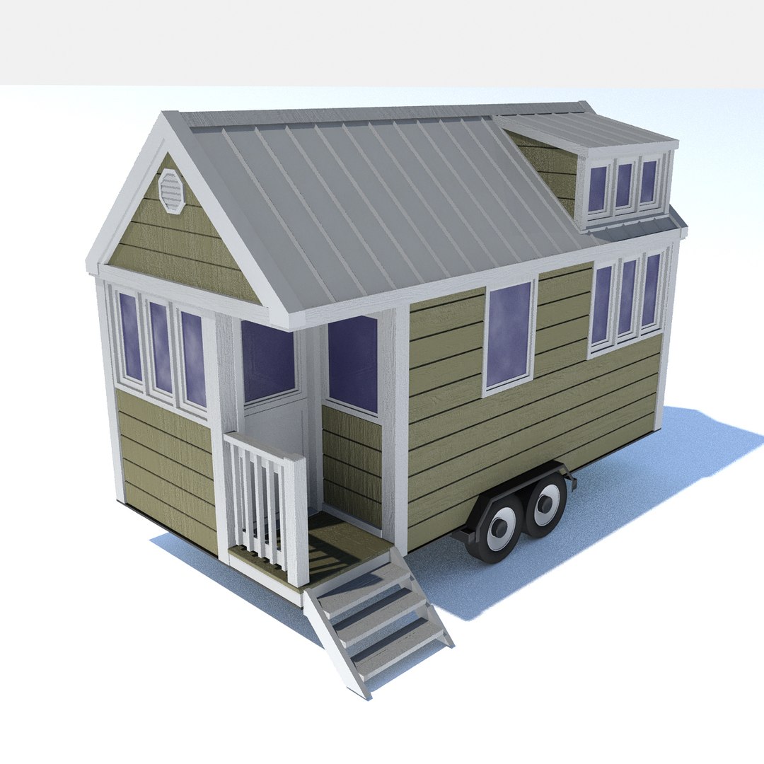 - Tiny House 1 3D - TurboSquid 1310710