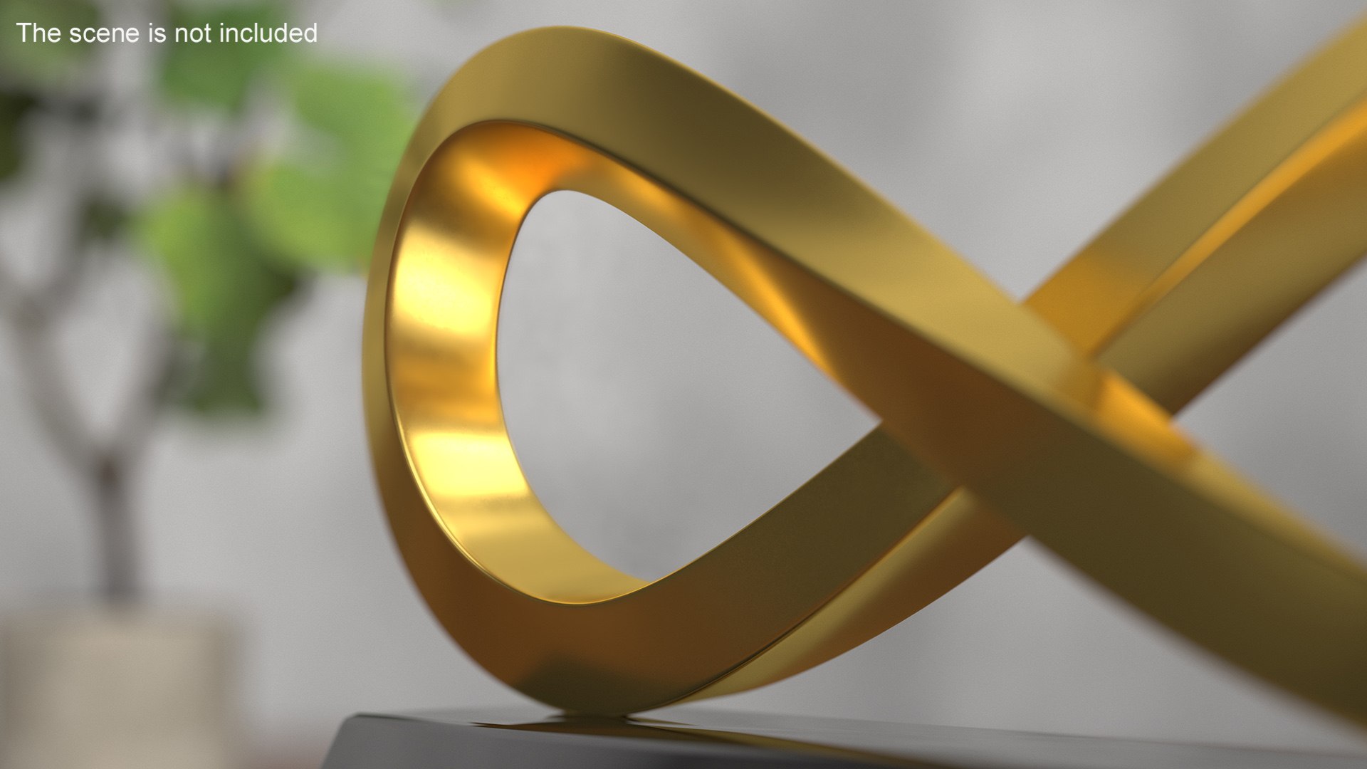 Infinity Loop Gold Model - TurboSquid 2229933