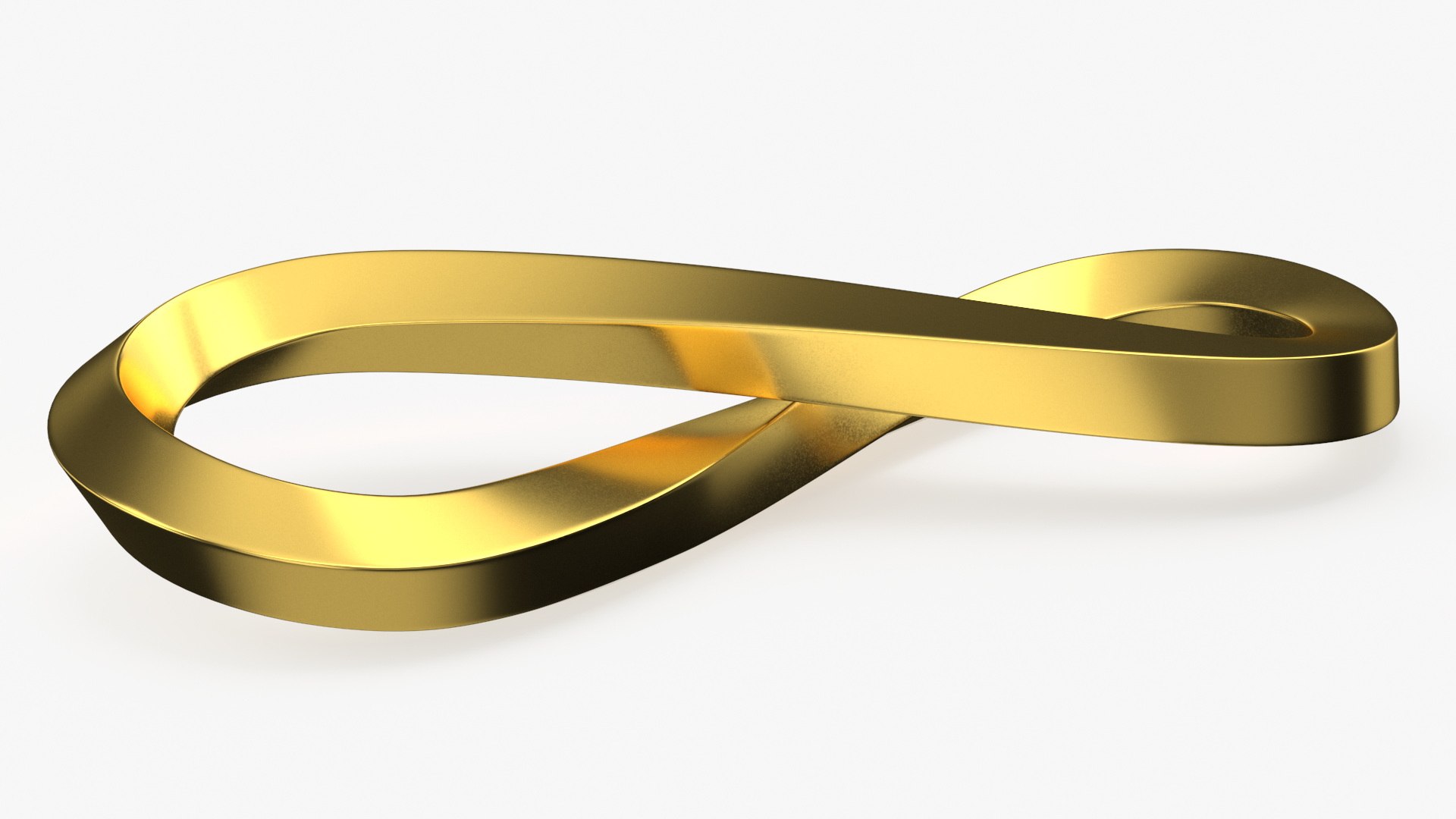 Infinity Loop Gold Model - TurboSquid 2229933