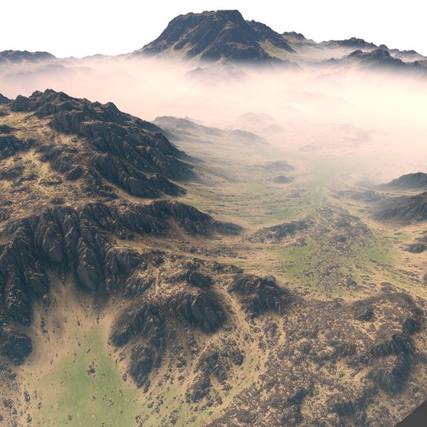 Mountain Blender Models for Download | TurboSquid