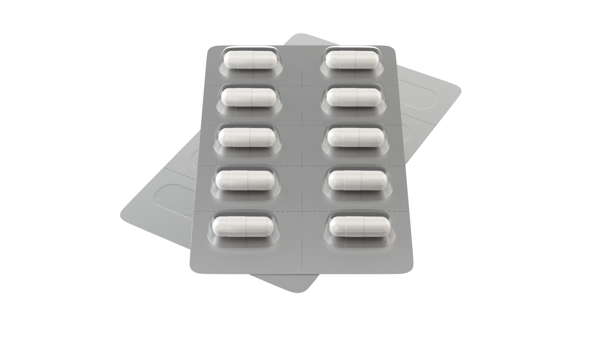 3D Pills Blister Pack - TurboSquid 2153031