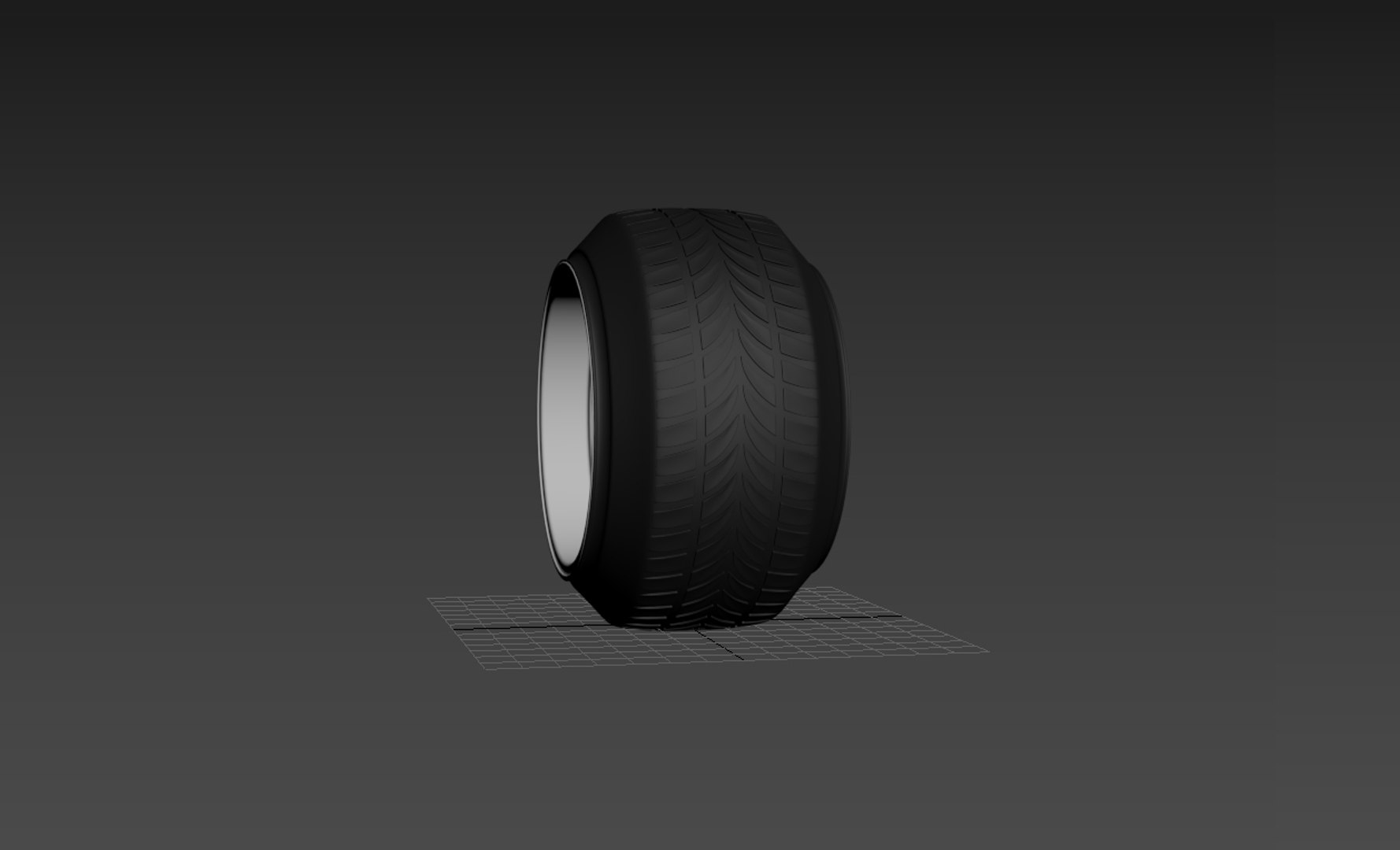 3D Stretched Tire - TurboSquid 1459815