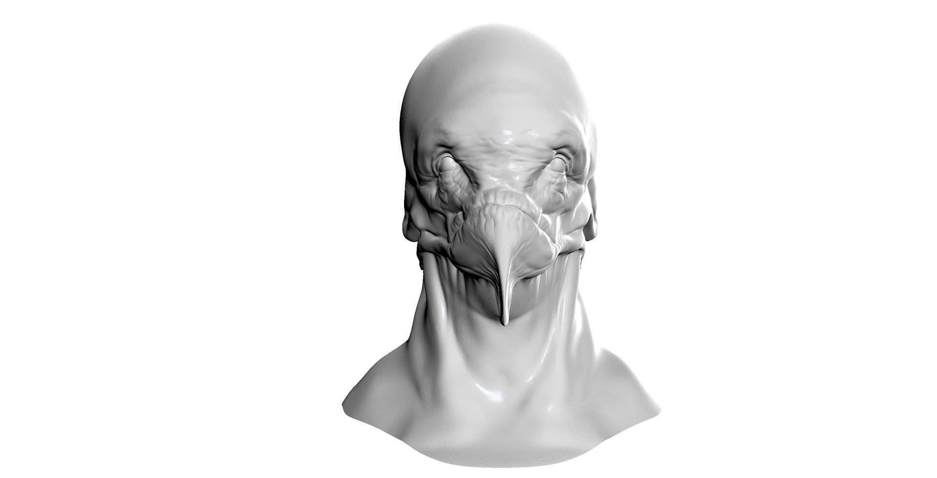 3d bust sculpture mudbox