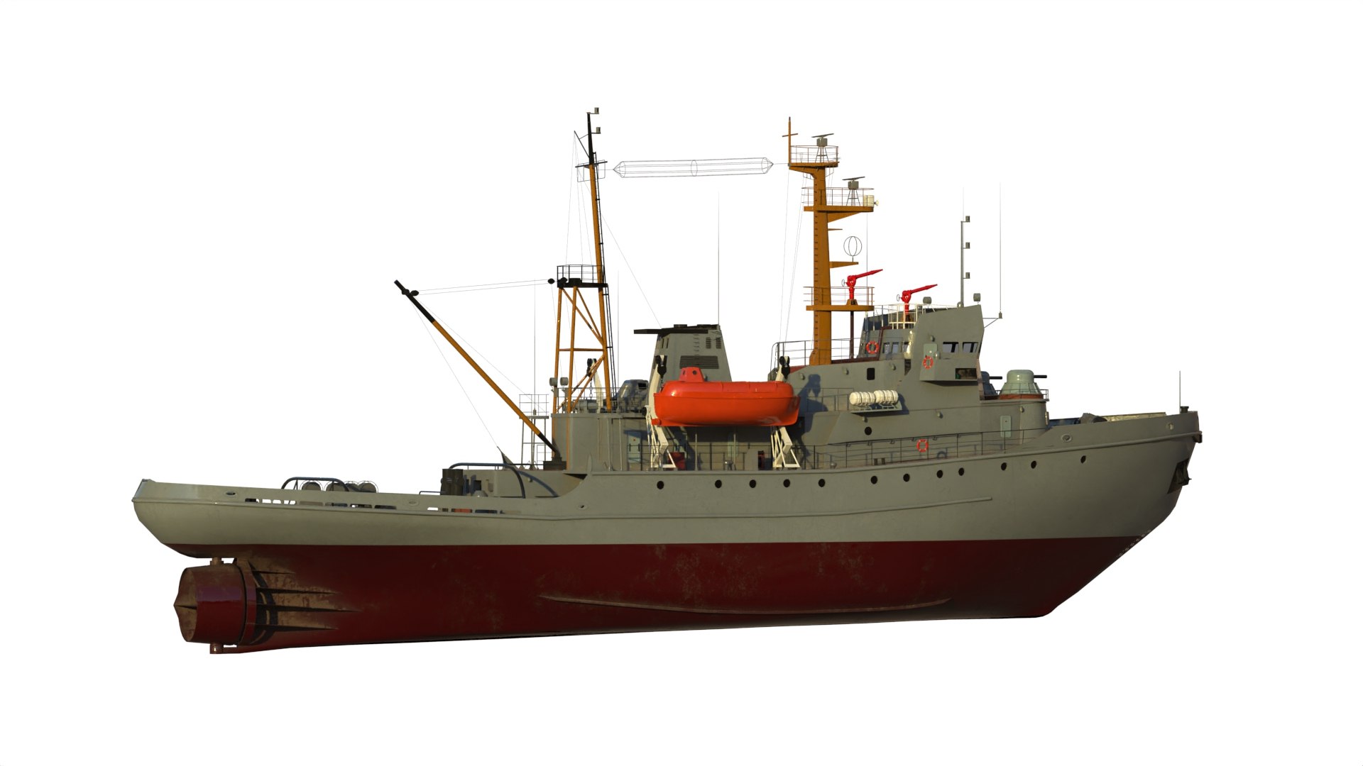 Sea Tug Project 745 3D Model - TurboSquid 2241740