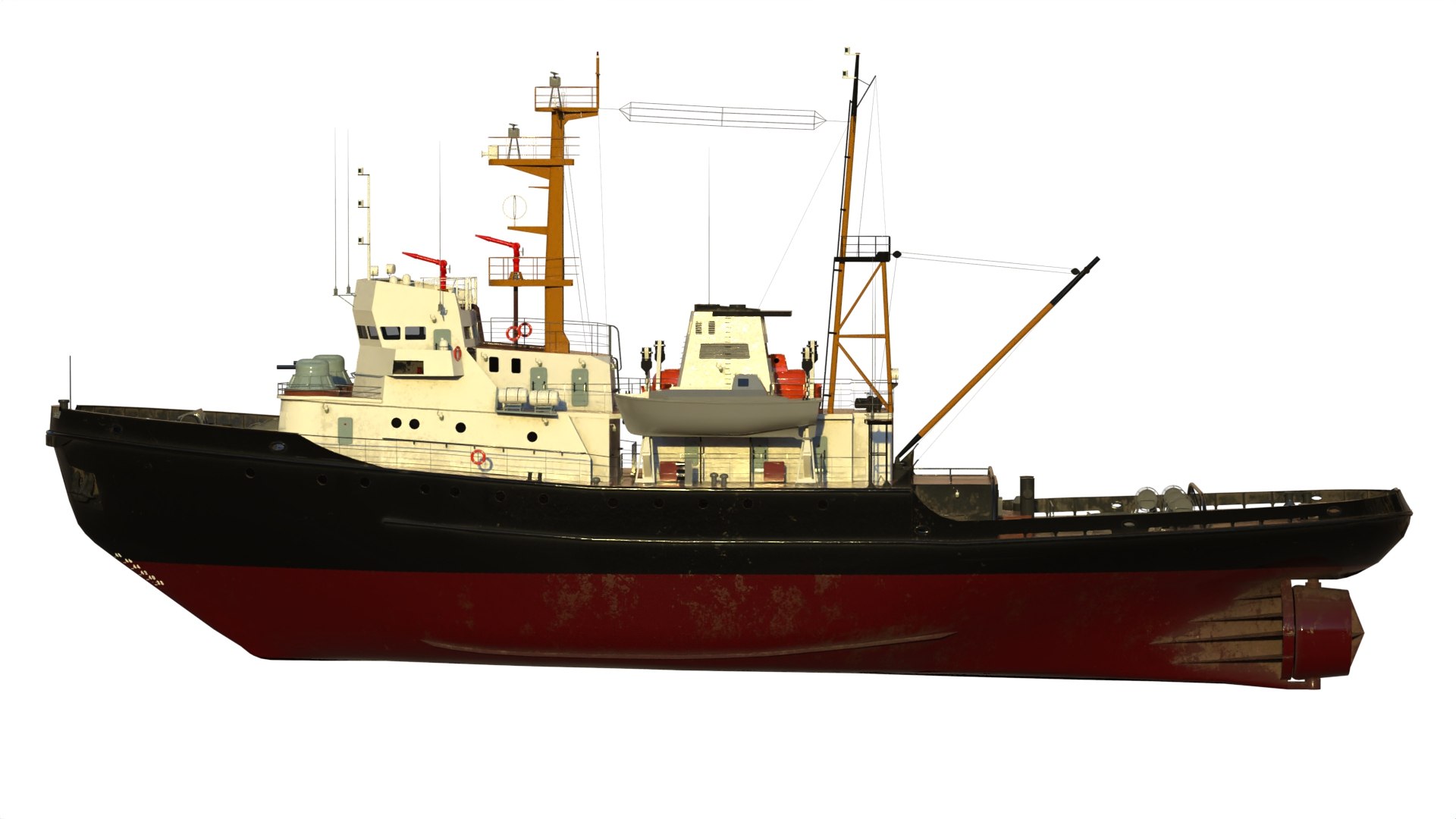 Sea Tug Project 745 3D Model - TurboSquid 2241740