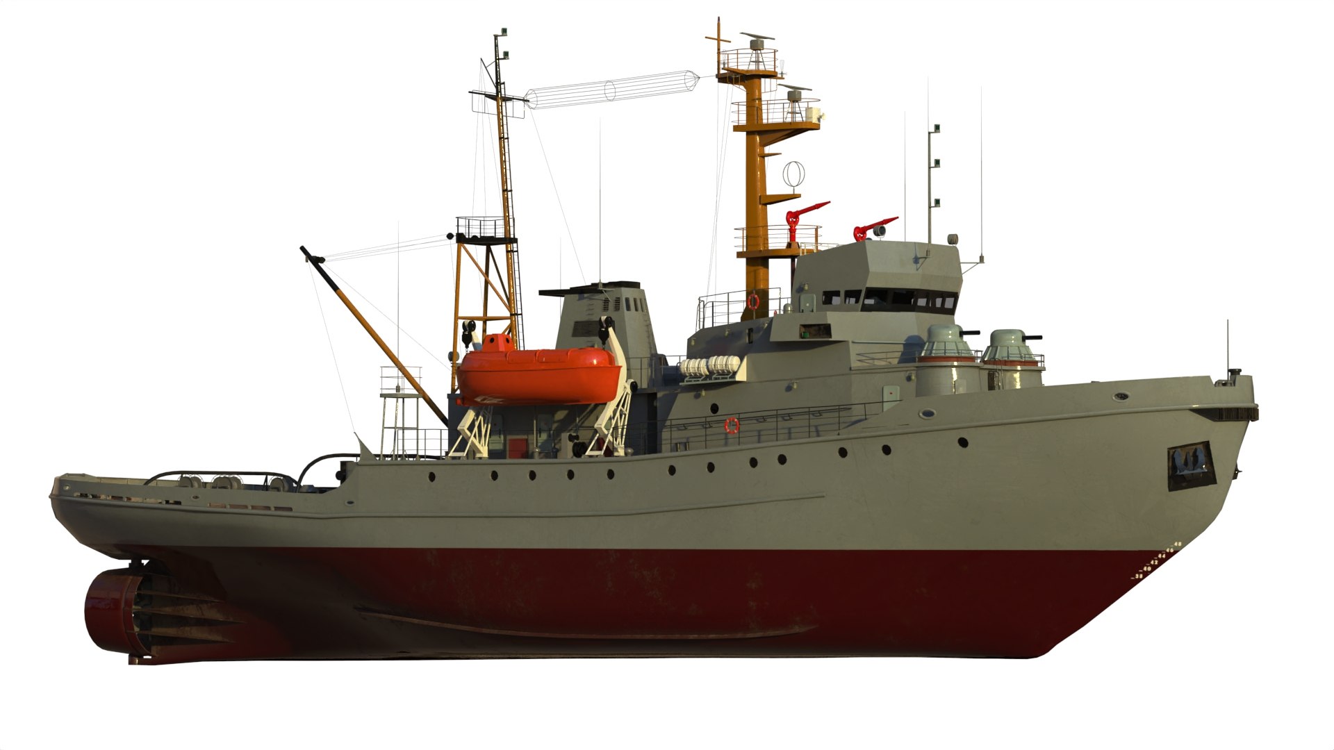 Sea Tug Project 745 3D Model - TurboSquid 2241740