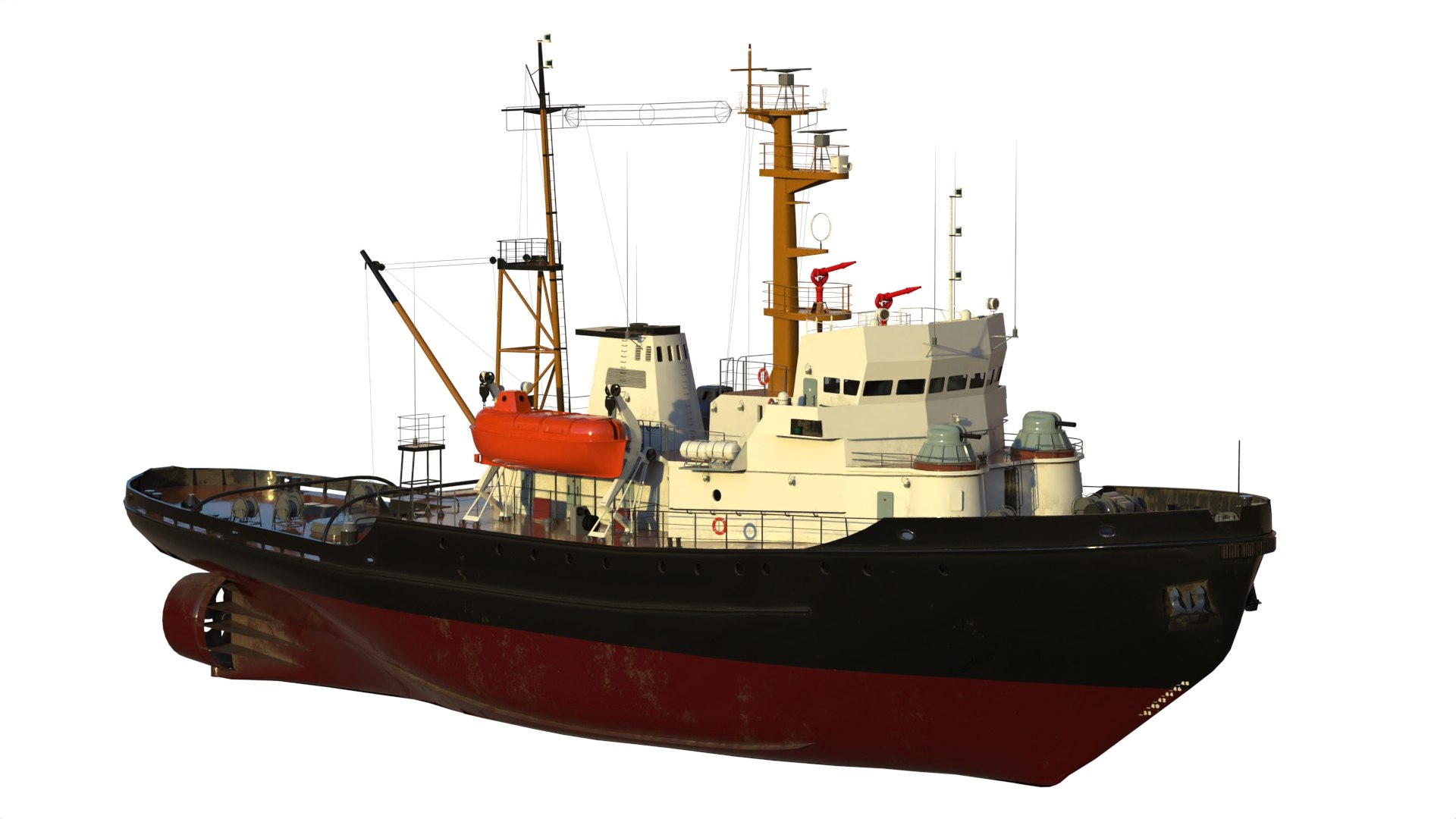 Sea Tug Project 745 3D Model - TurboSquid 2241740
