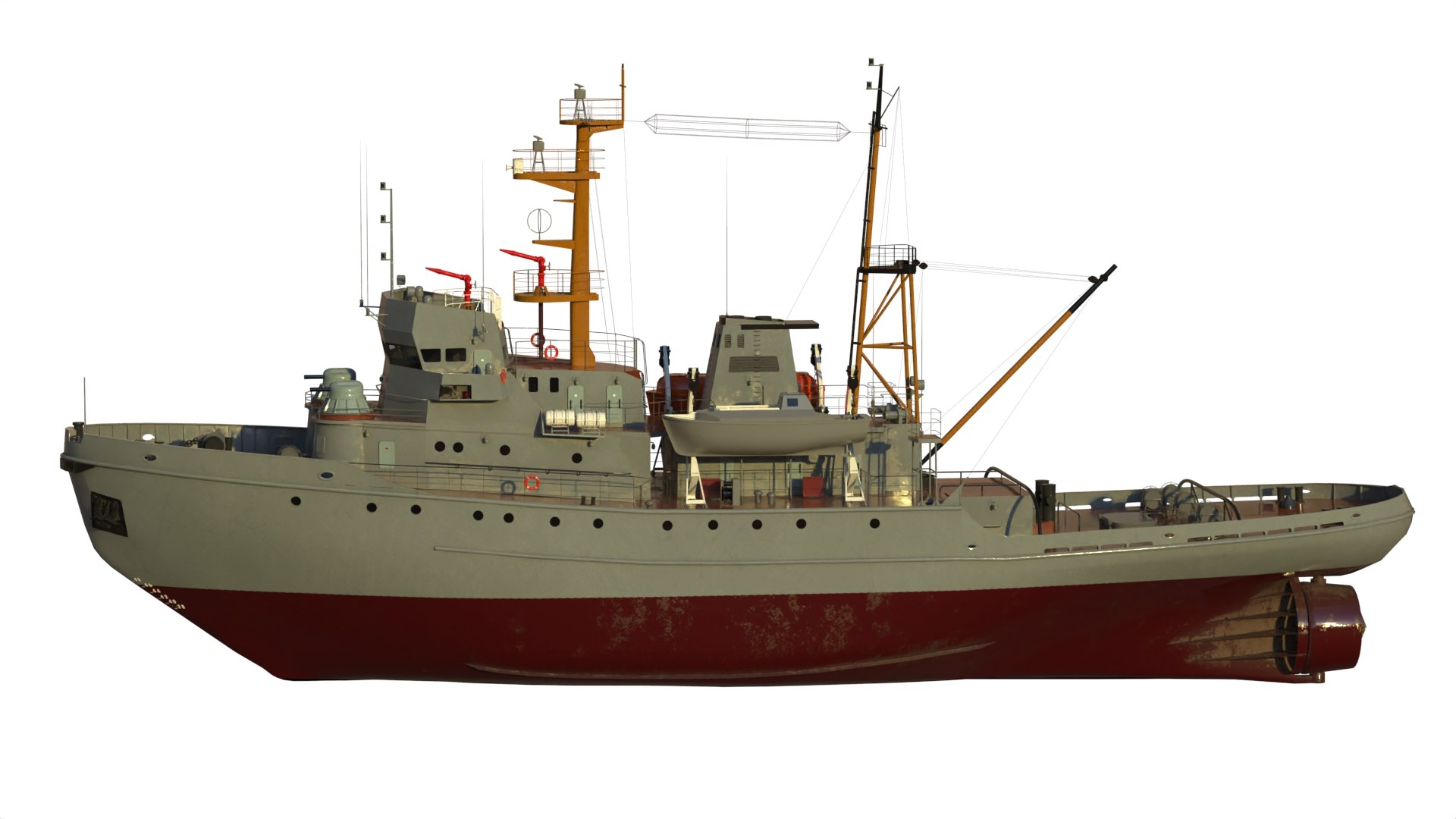 Sea Tug Project 745 3D Model - TurboSquid 2241740