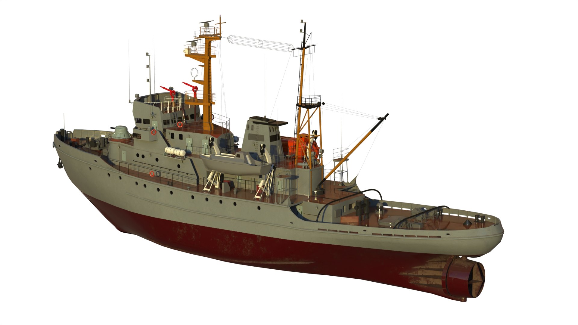 Sea Tug Project 745 3D Model - TurboSquid 2241740