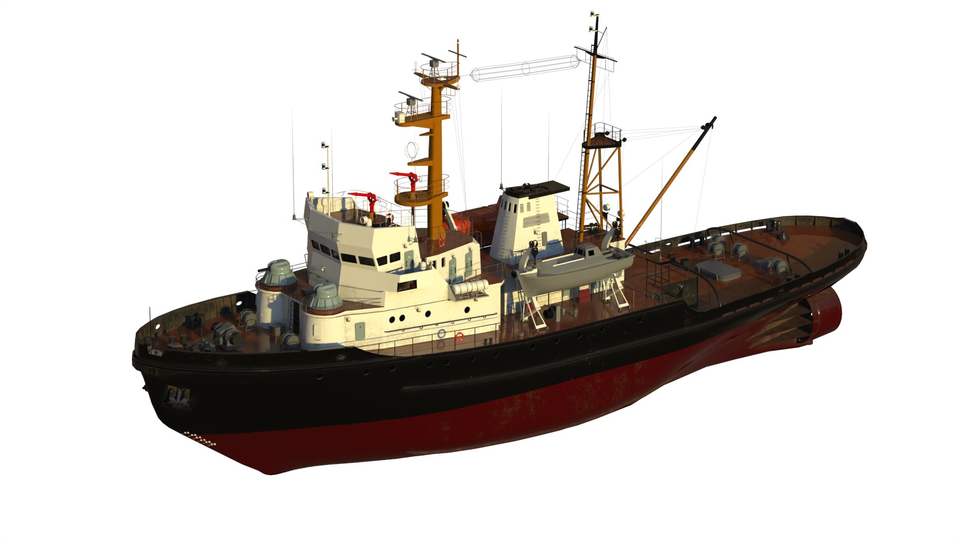 Sea Tug Project 745 3D Model - TurboSquid 2241740