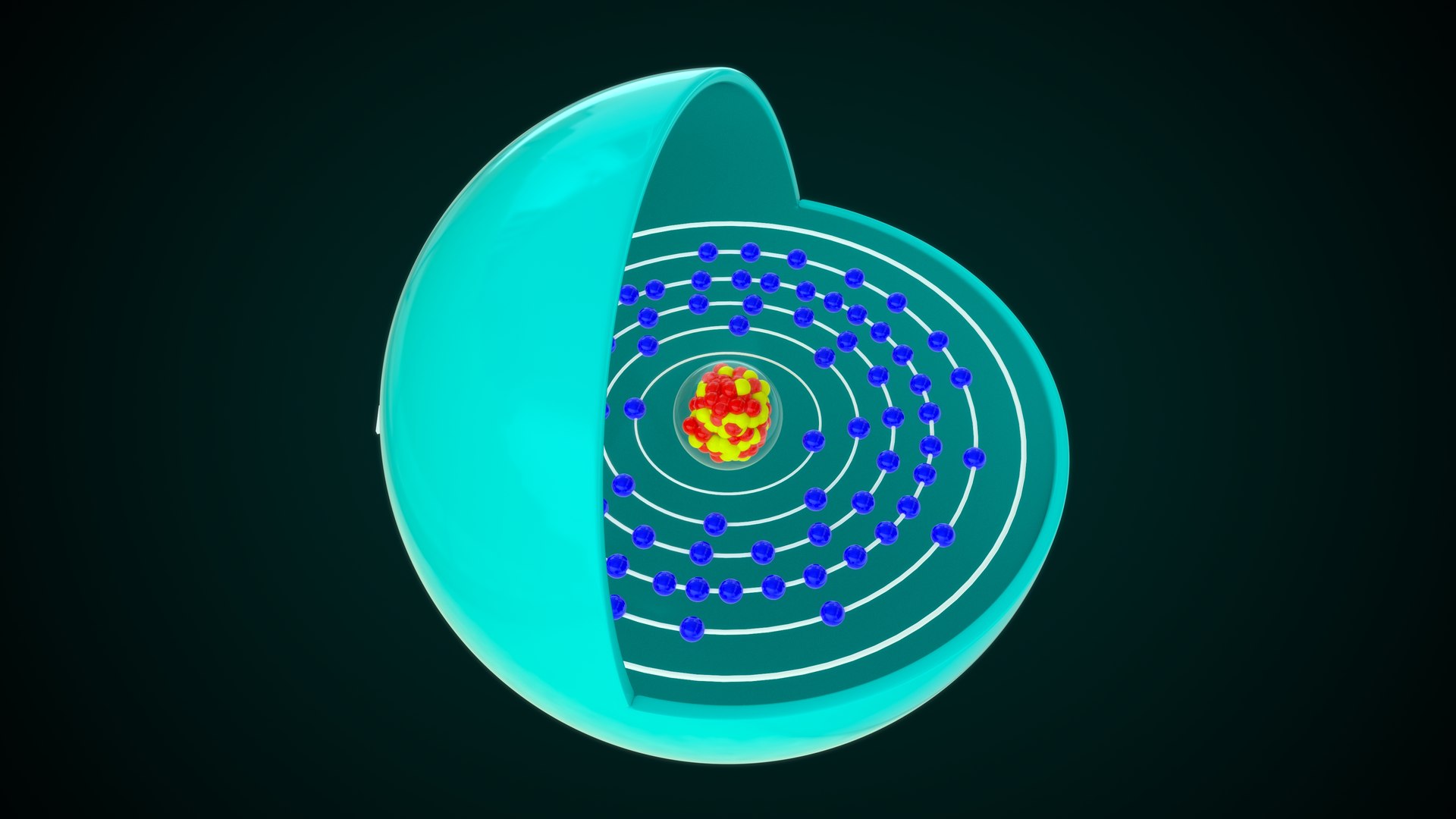 Gold Chemical Element 3D Model - TurboSquid 2138505