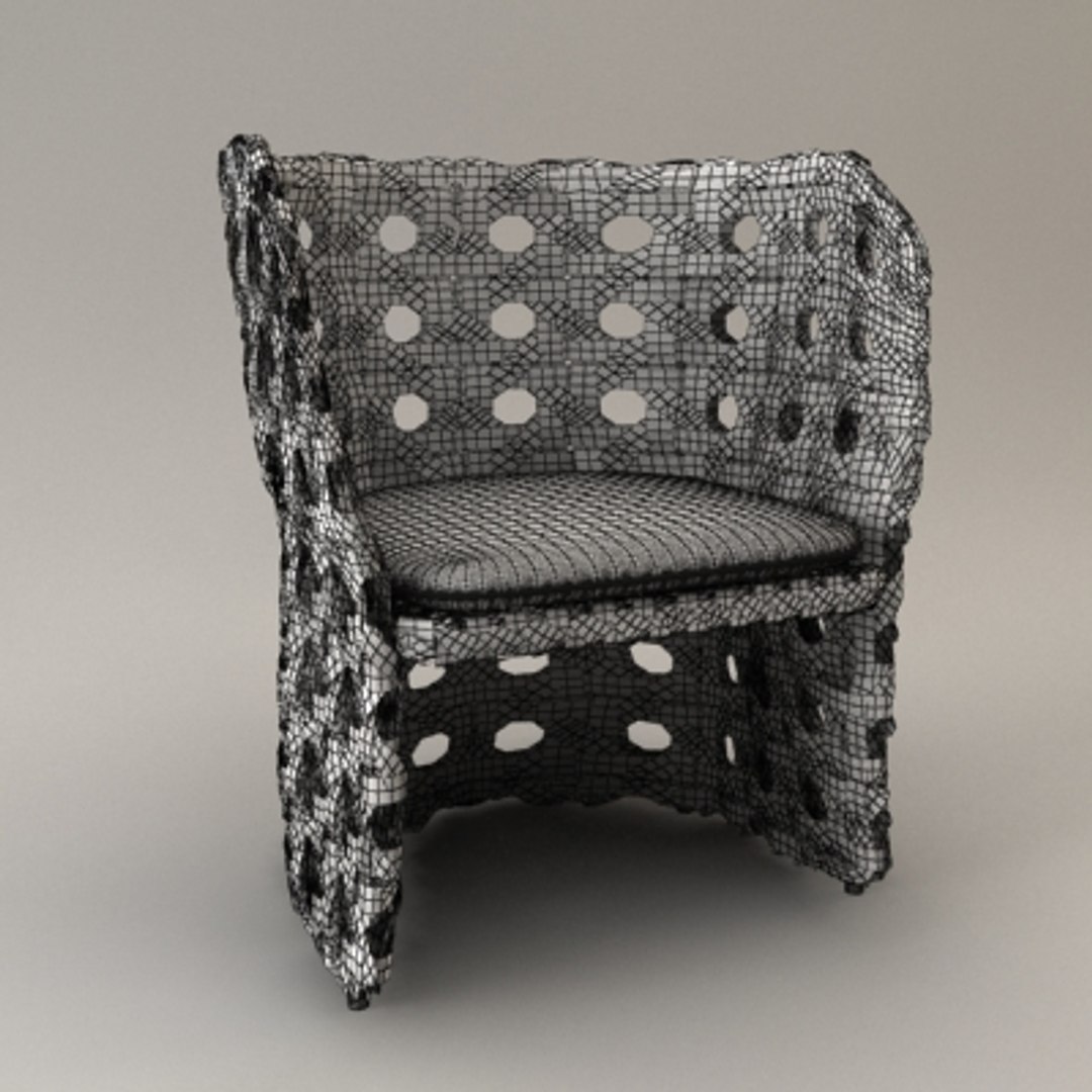 Outdoor Chair 3d Model