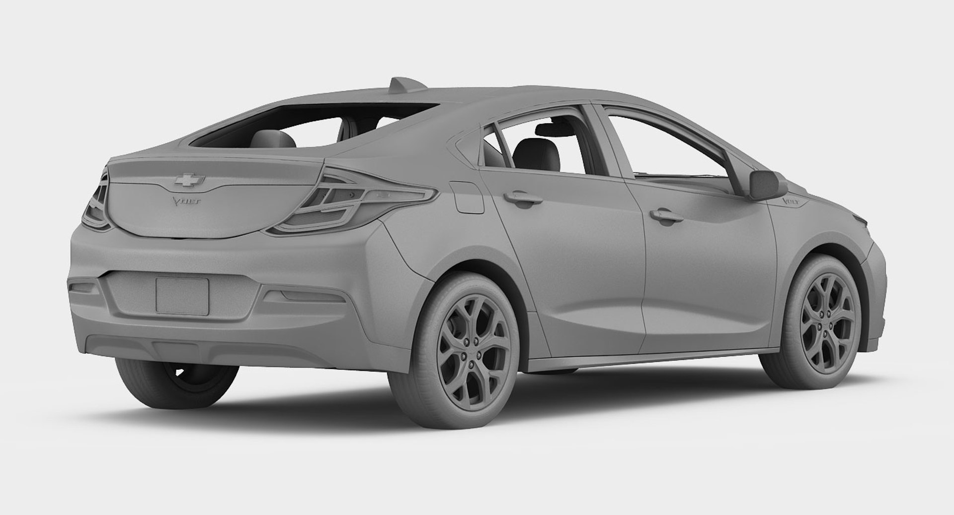 chevrolet volt 3d model