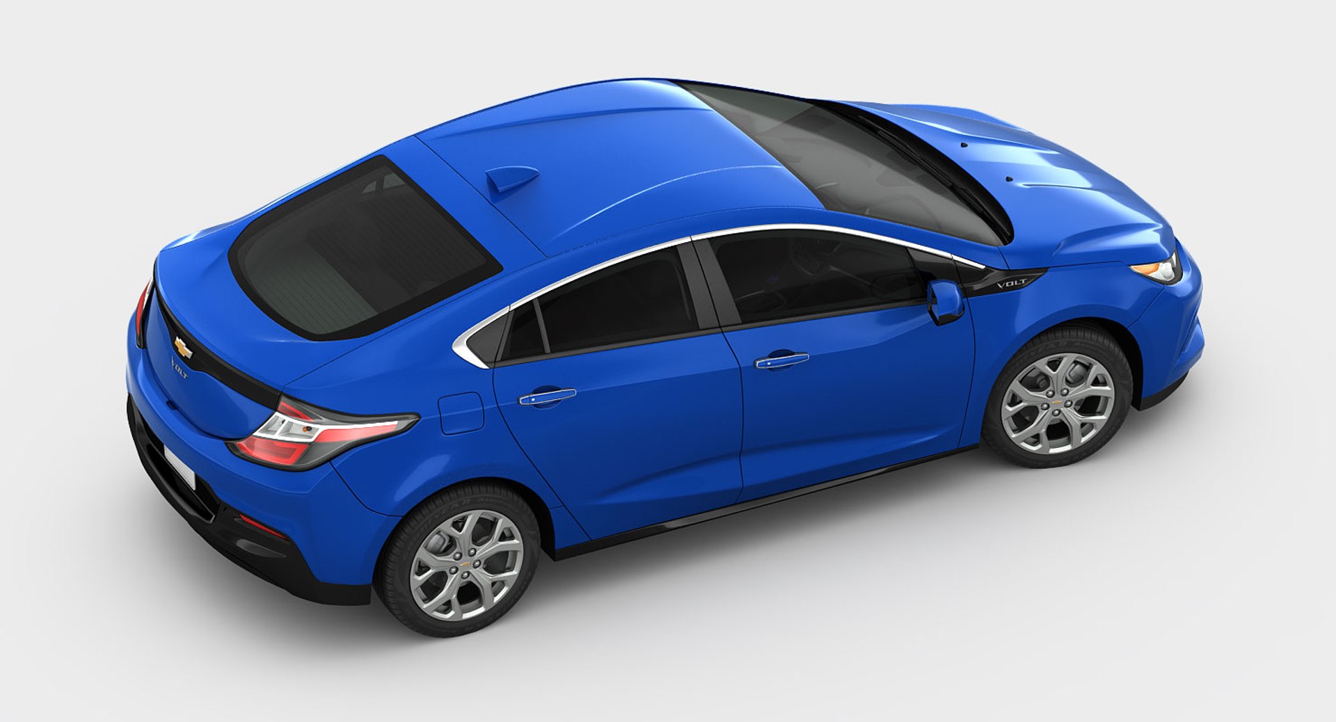 Chevrolet Volt 3d Model