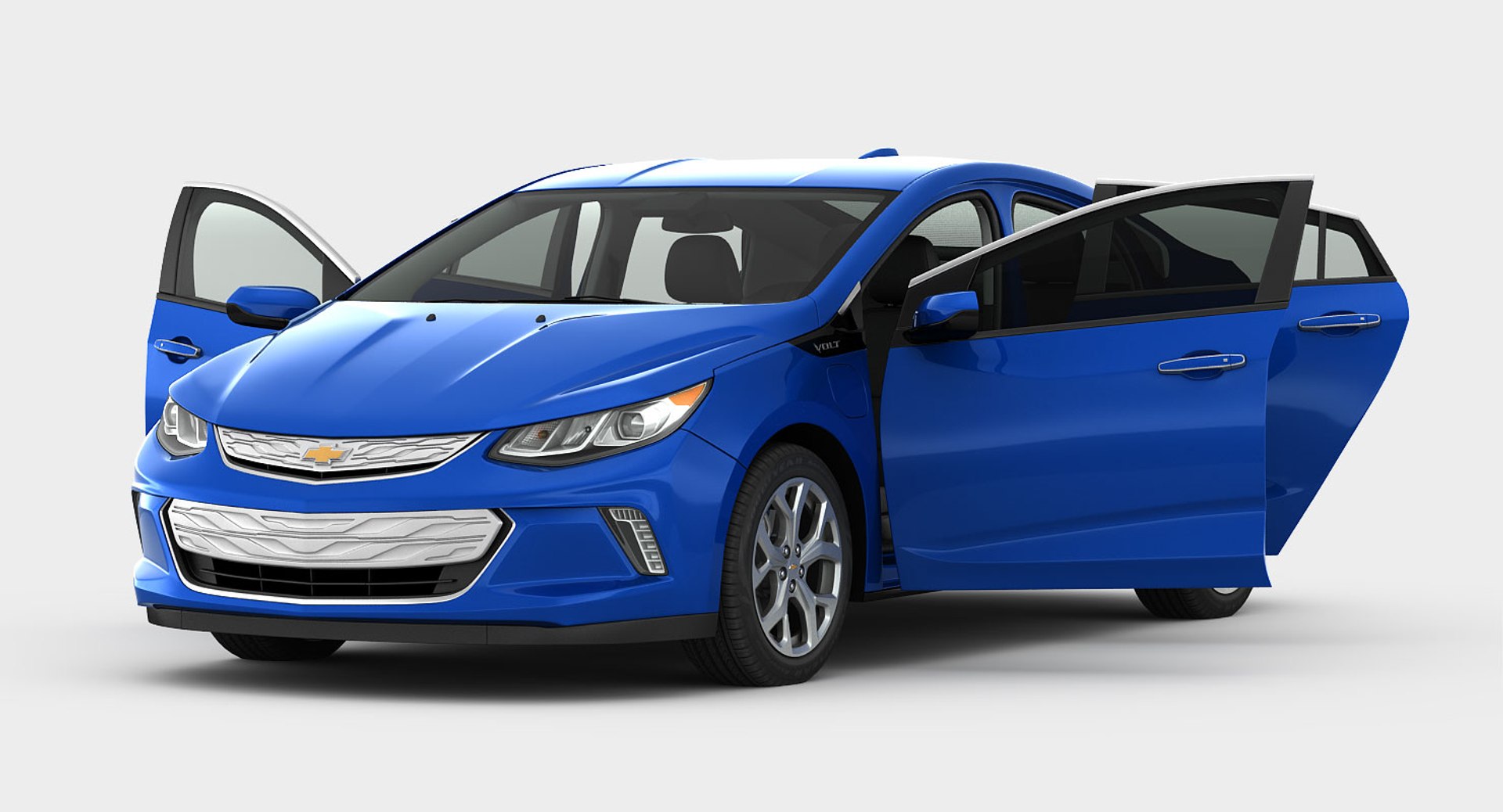 chevrolet volt 3d model