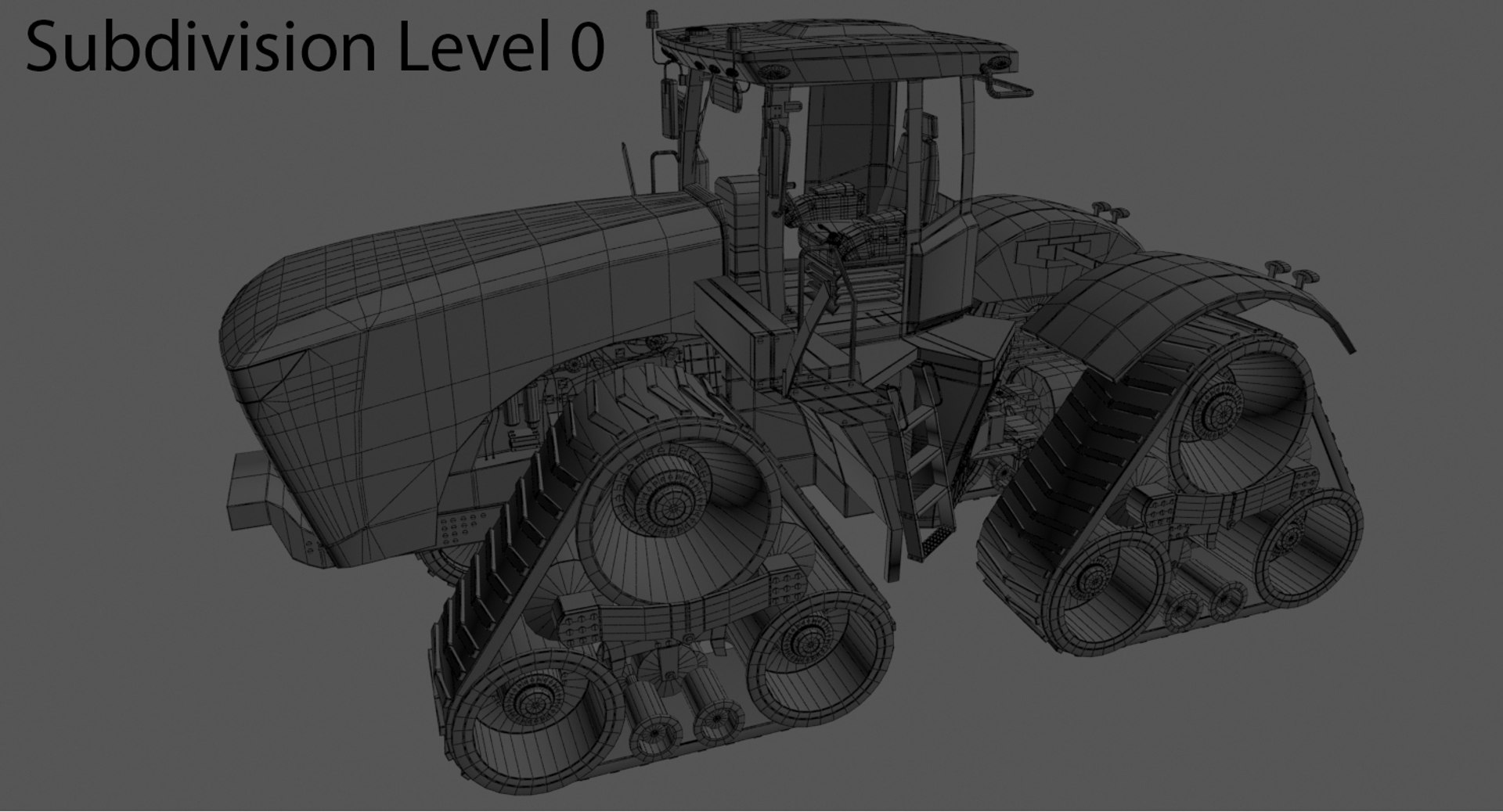 3d Scraper Tractor