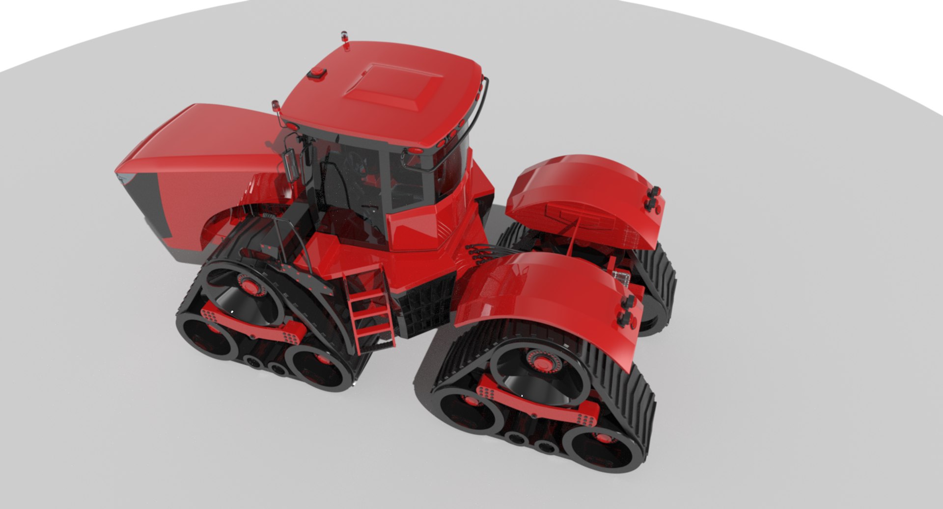 3d Scraper Tractor