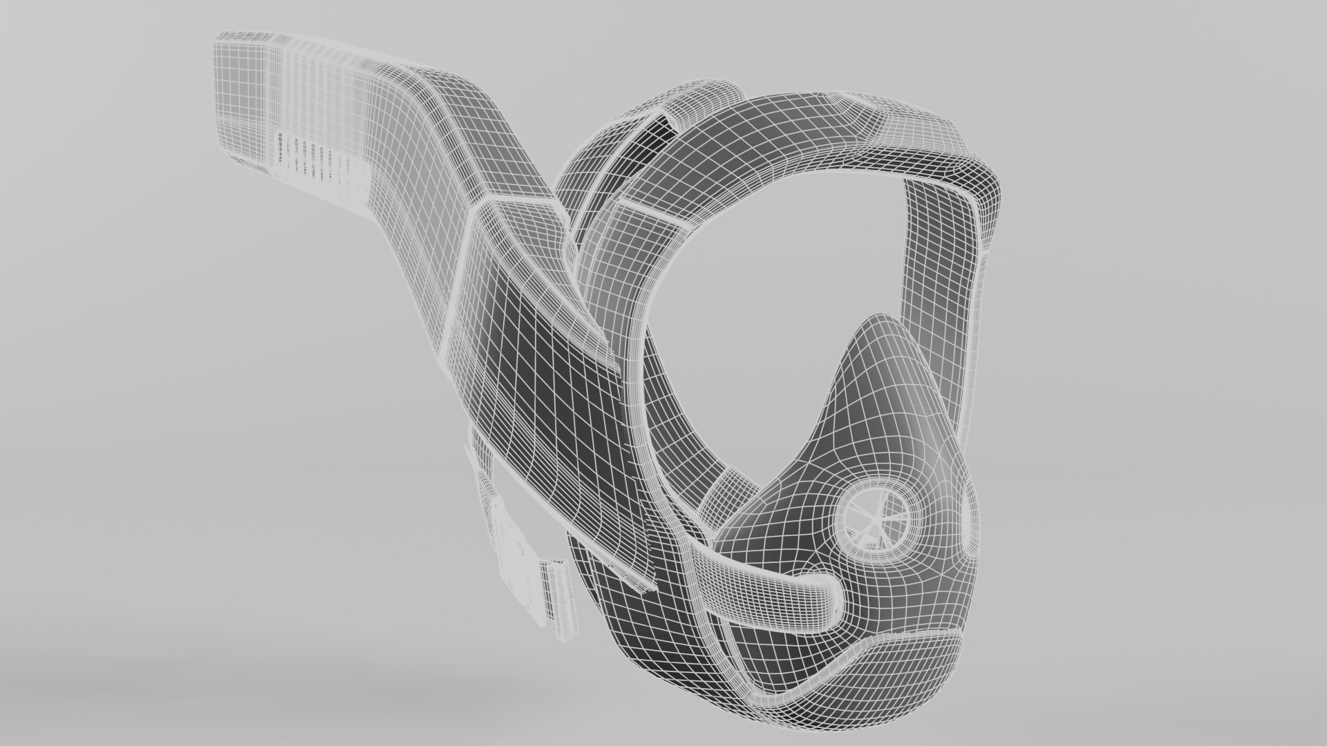 3D V3 Face Snorkel Mask Seafoam Model - TurboSquid 2245479