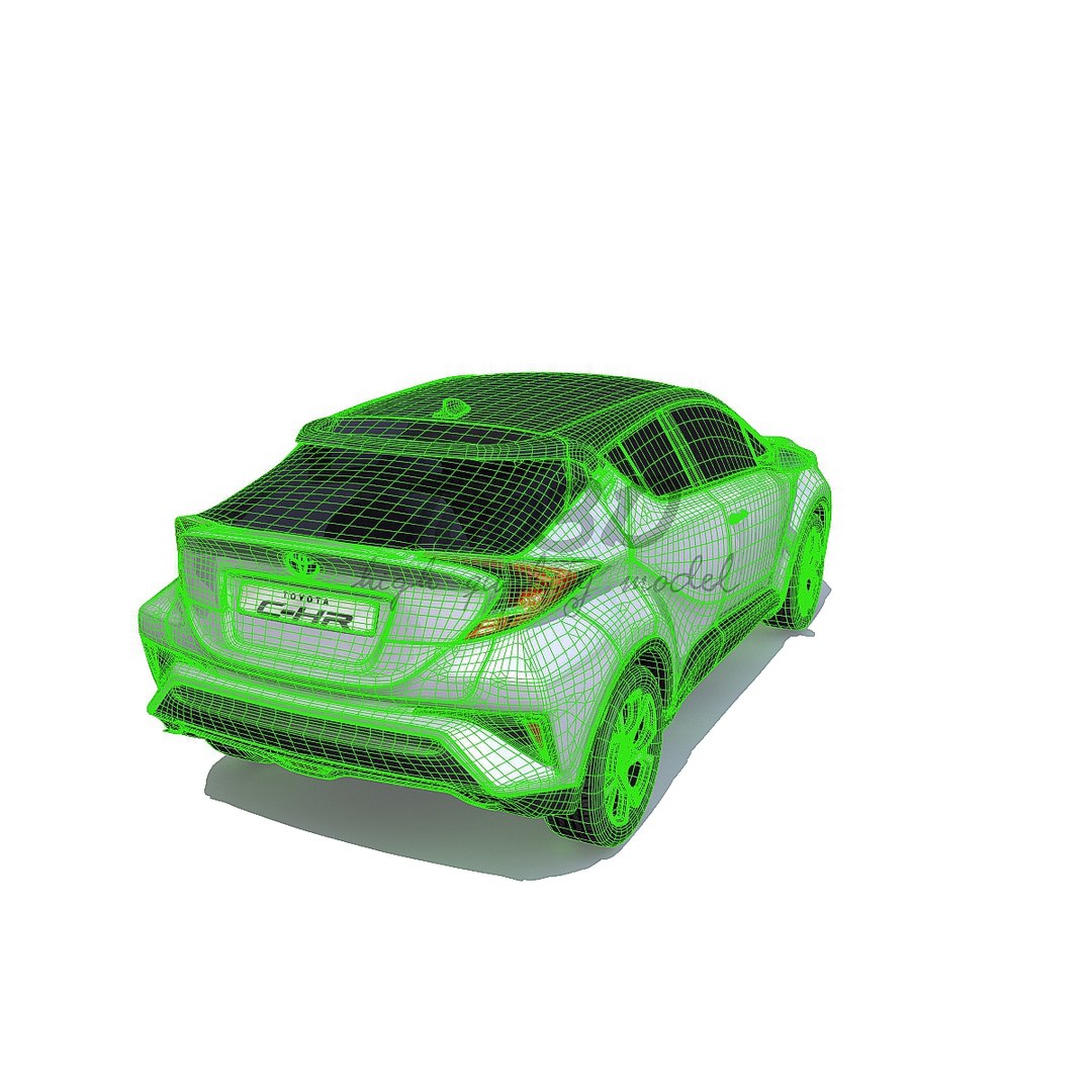 3d Model C-hr C Hr