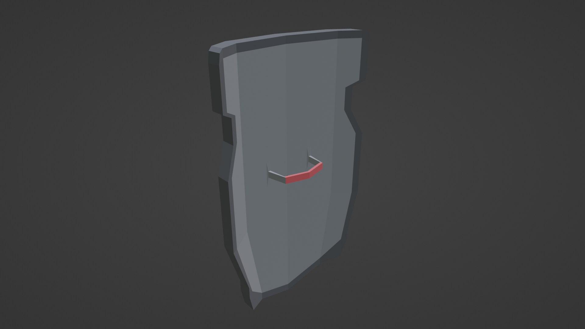 3D 3D LOW POLY Tower Shield - TurboSquid 2133419