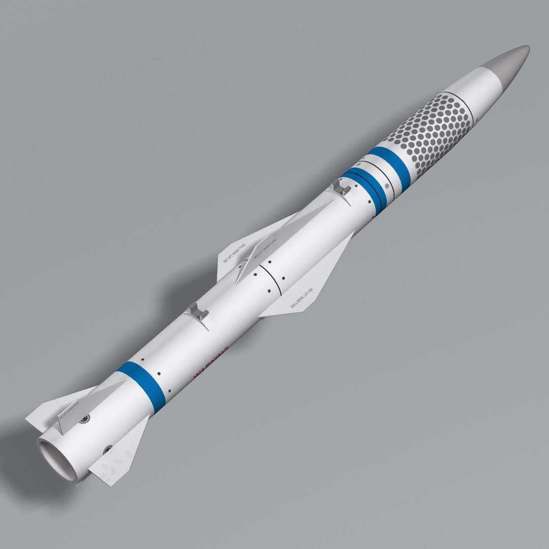 3d Model Cuda Missile