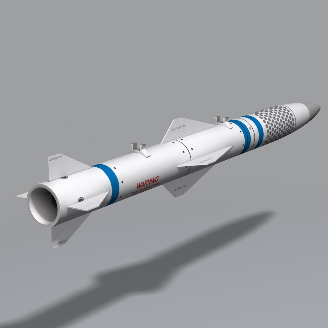 3d Model Cuda Missile