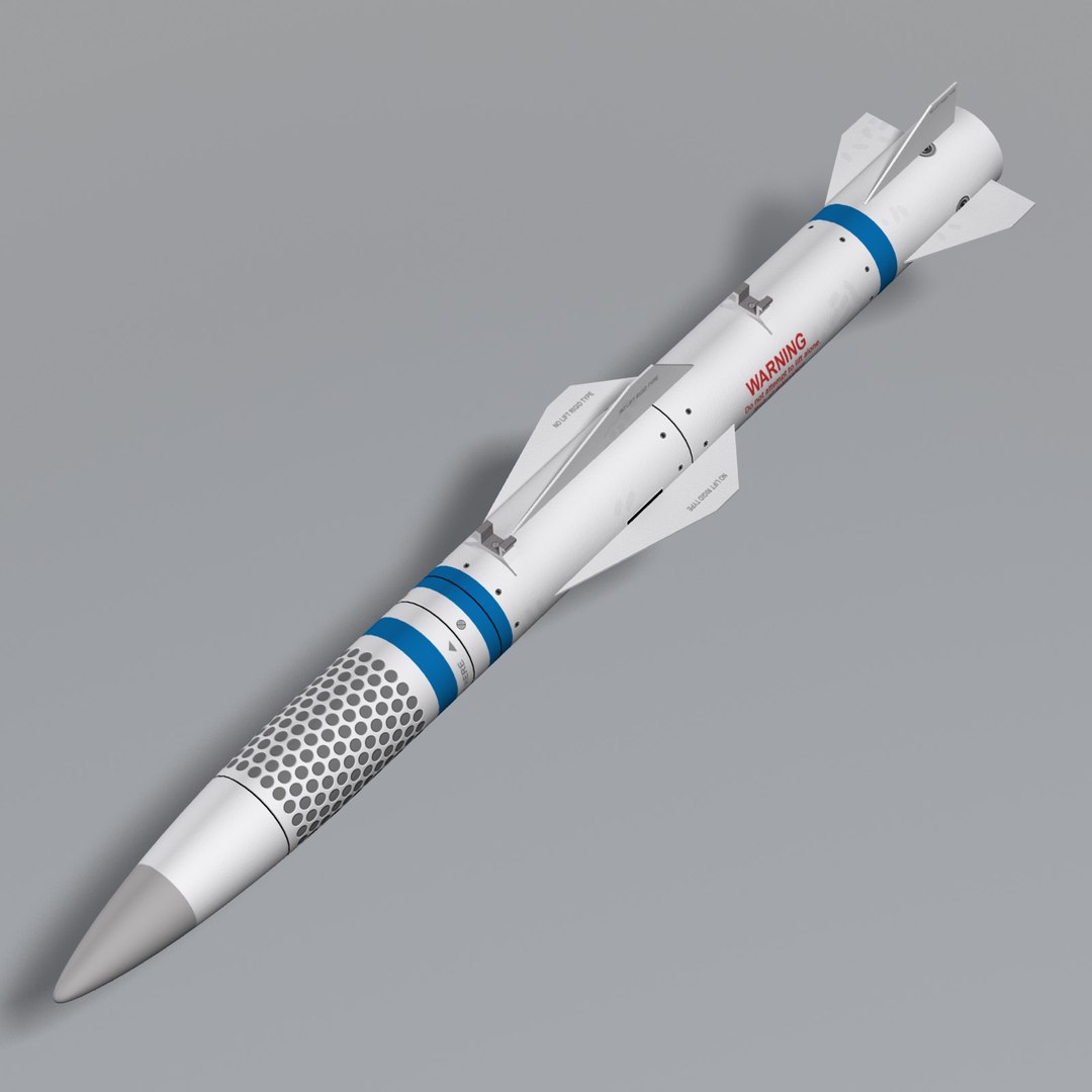 3d Model Cuda Missile