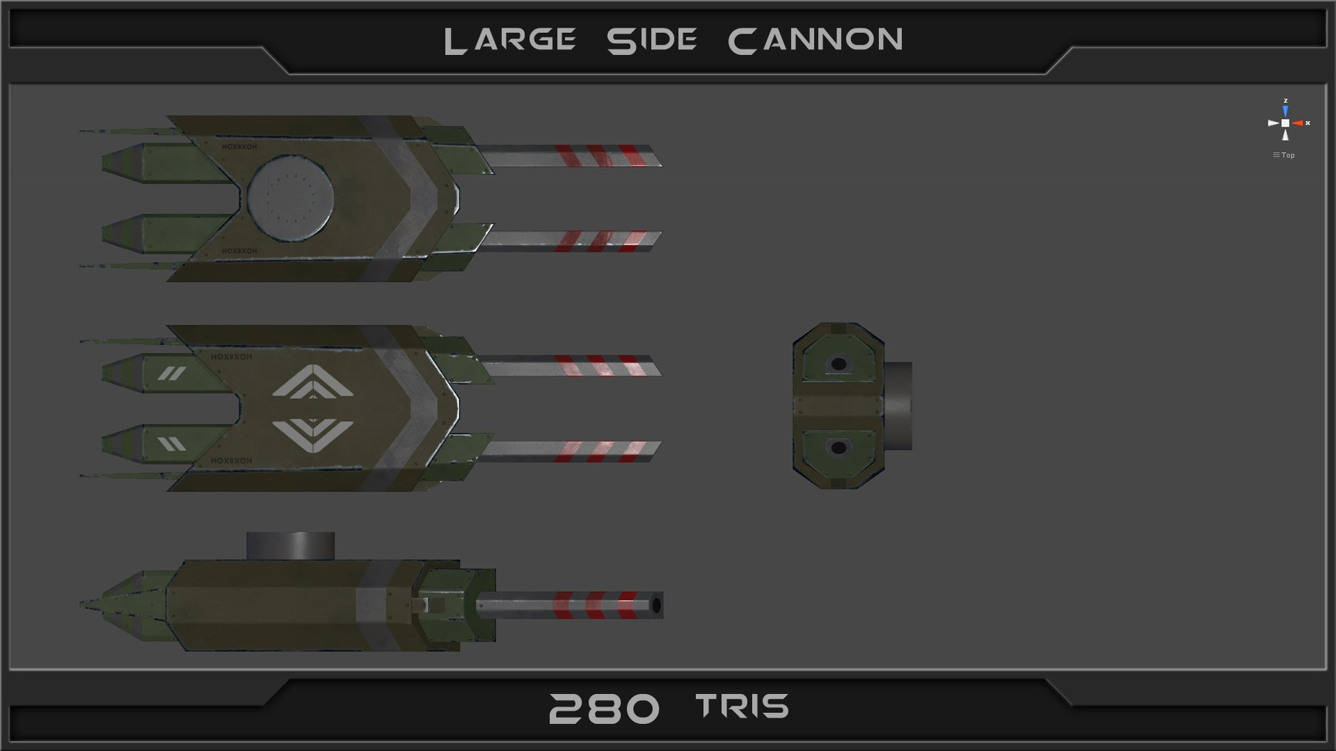 3d Pack Hd Modular Turrets