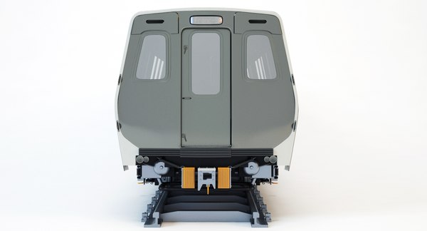 3d model wmata 7000 metro train