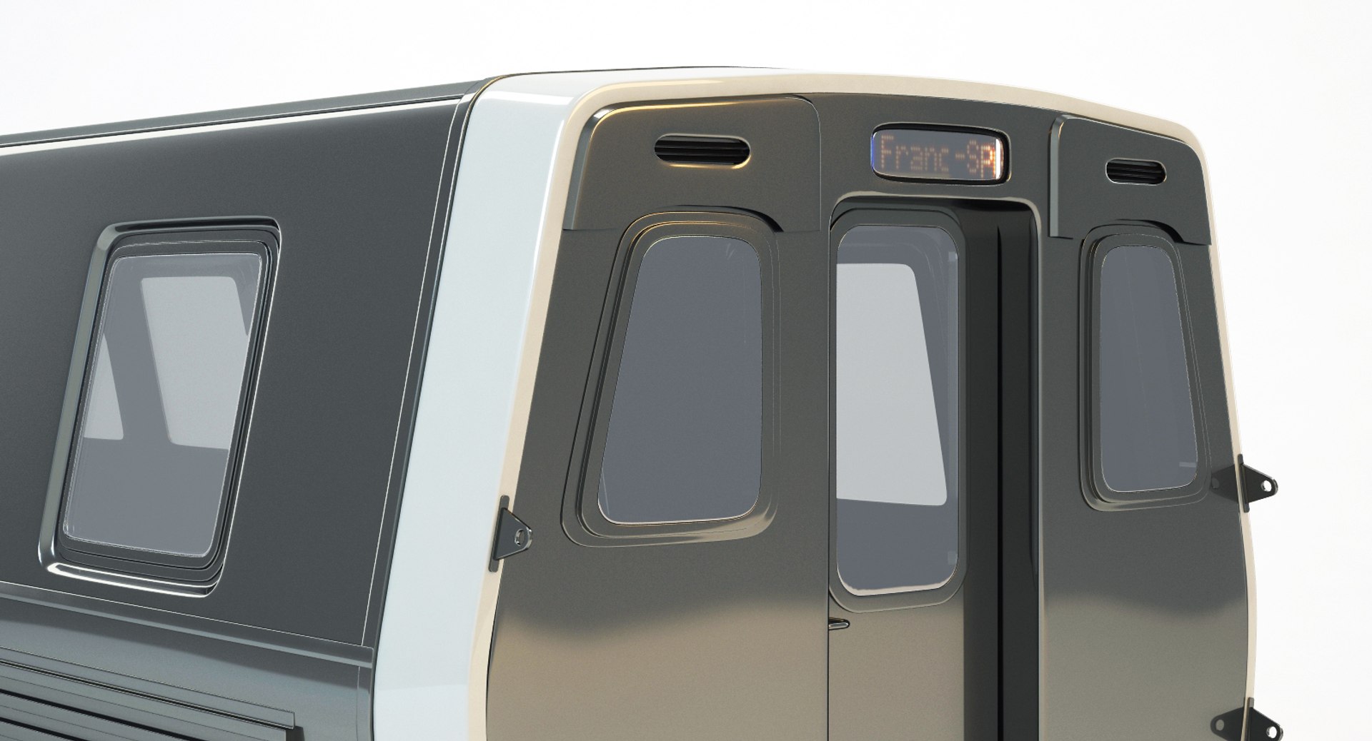 3d model wmata 7000 metro train