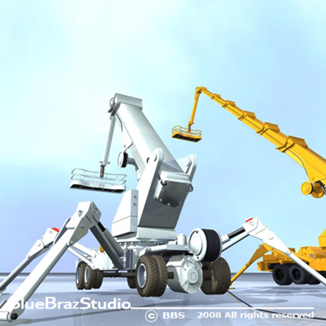 Obj Wheeled Spider Platform